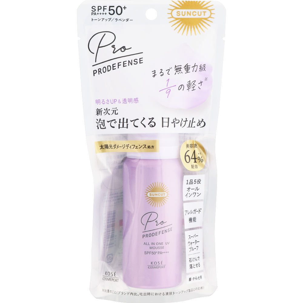 KOSE COSMEPORT Sankat ProDefense All-in-One UV Mousse 60g SUNCUT Sun ...