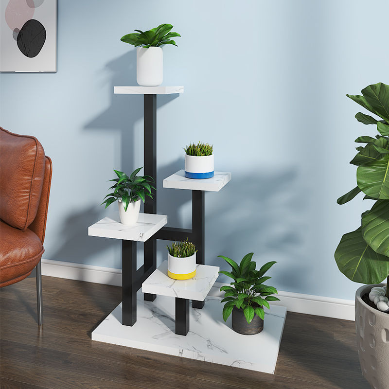 JY-H/Flower Rack Living Room Balcony Flower Pot Iron Green Radish Rack ...