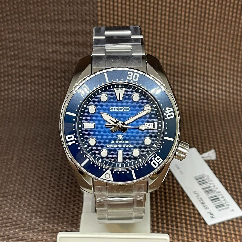 Seiko Prospex SPB321J1 Sea Blue Sumo Automatic Analog Men's Diver's ...
