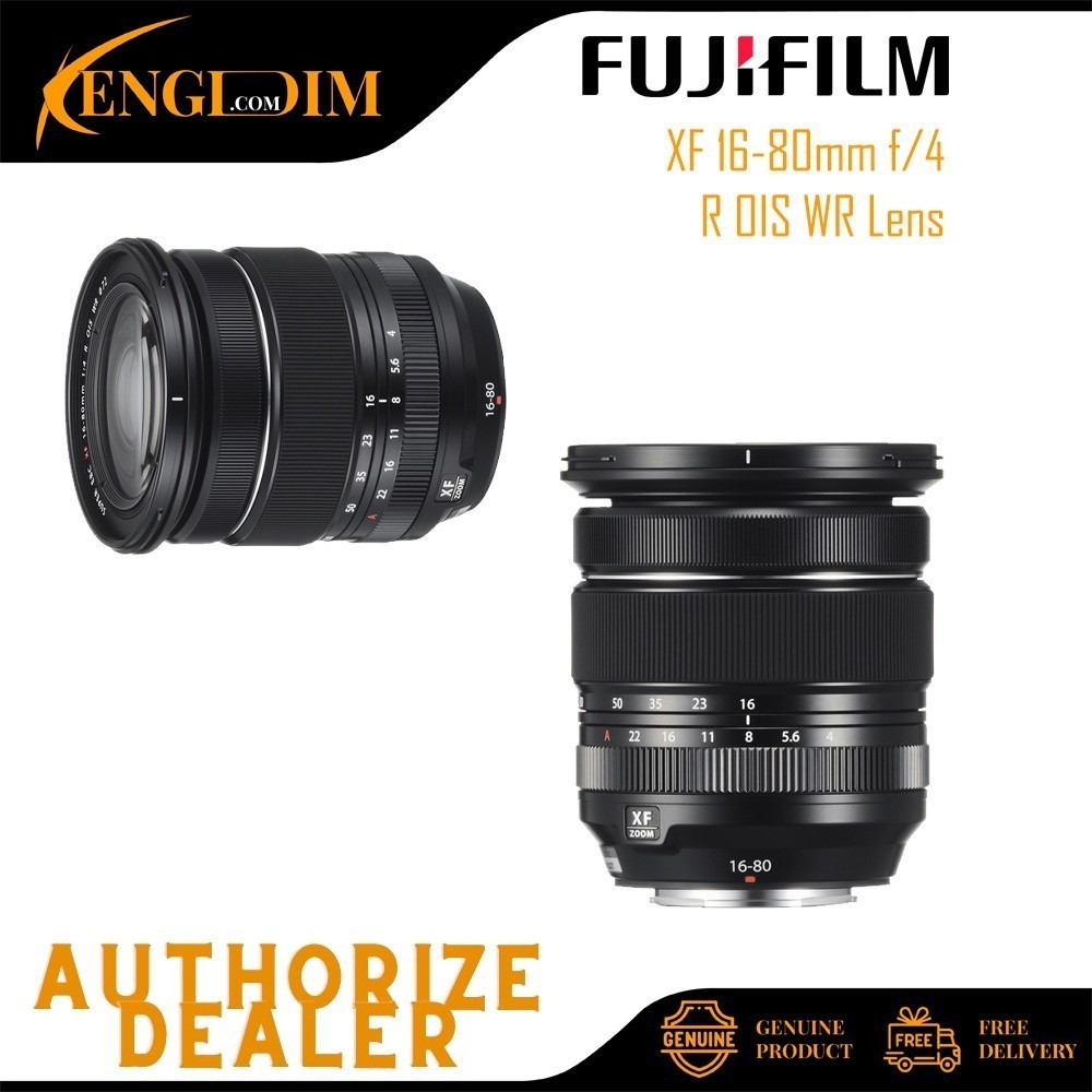 (White Box) FUJIFILM XF 16-80mm f/4 R OIS WR Lens (FUJI Malaysia 1 Year Warranty) | Shopee Malaysia