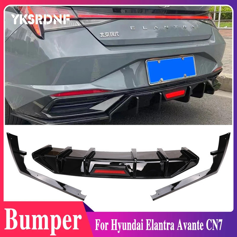 For Hyundai Elantra Avante CN7 2020 2021 2022 Rear Spoiler Rear ...