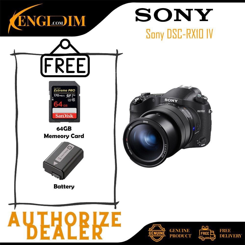 Sony RX10 IV RX10M4 MARK4 Digital Camera (SONY MALAYSIA WARRANTY ...