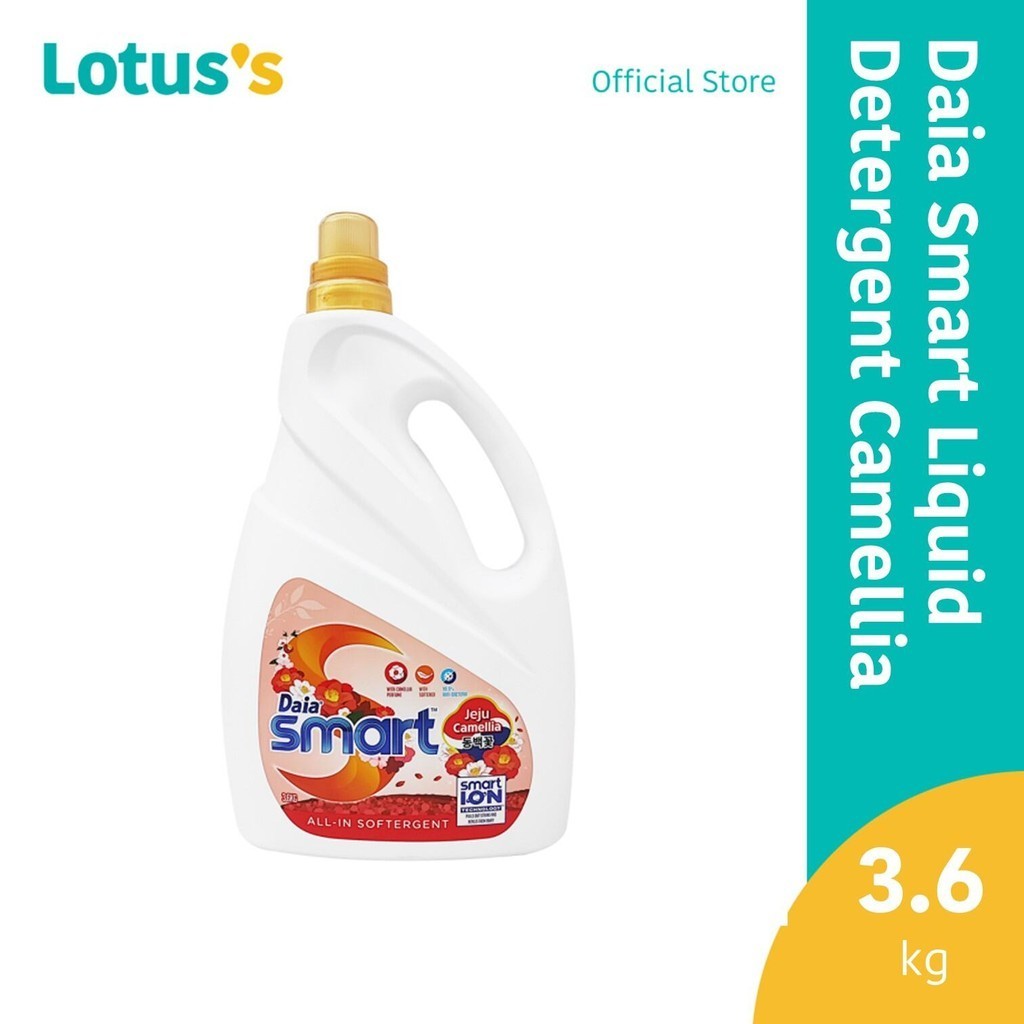 Daia Smart Liquid Detergent Camellia 3.6kg | Shopee Malaysia