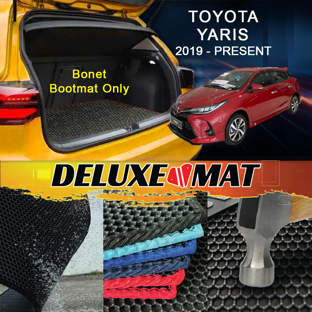 TOYOTA YARIS 2019 2020 2021 2022 2023 2024 Deluxe Boot Mat Car Boot ...