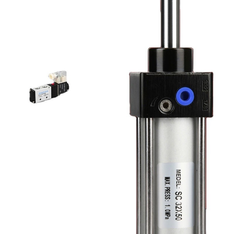 pneumatic cylinder flow control valve parker series 2ma air cylinder ...