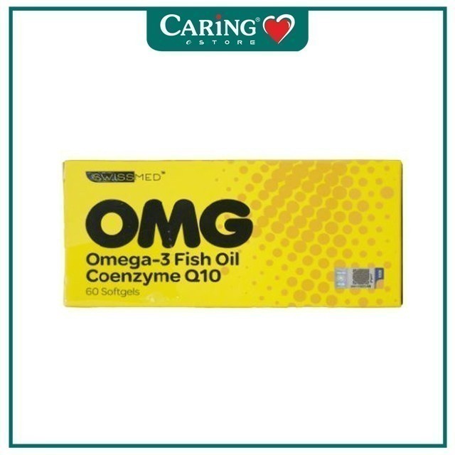 CARING SWISSMED OMG OMEGA 3 60S | Shopee Malaysia