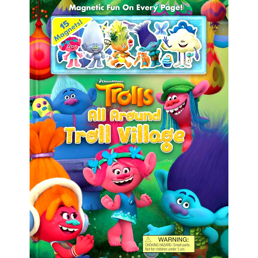 (BX) Dreamworks Trolls: All Around Troll Village (ISBN: 9780794440398 ...