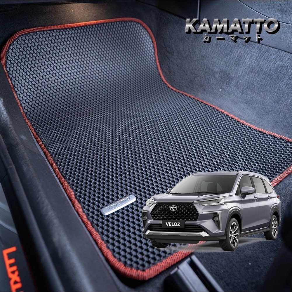 Kamatto Classic Toyota Veloz W100 2021 - Present Car Floor Mat and ...
