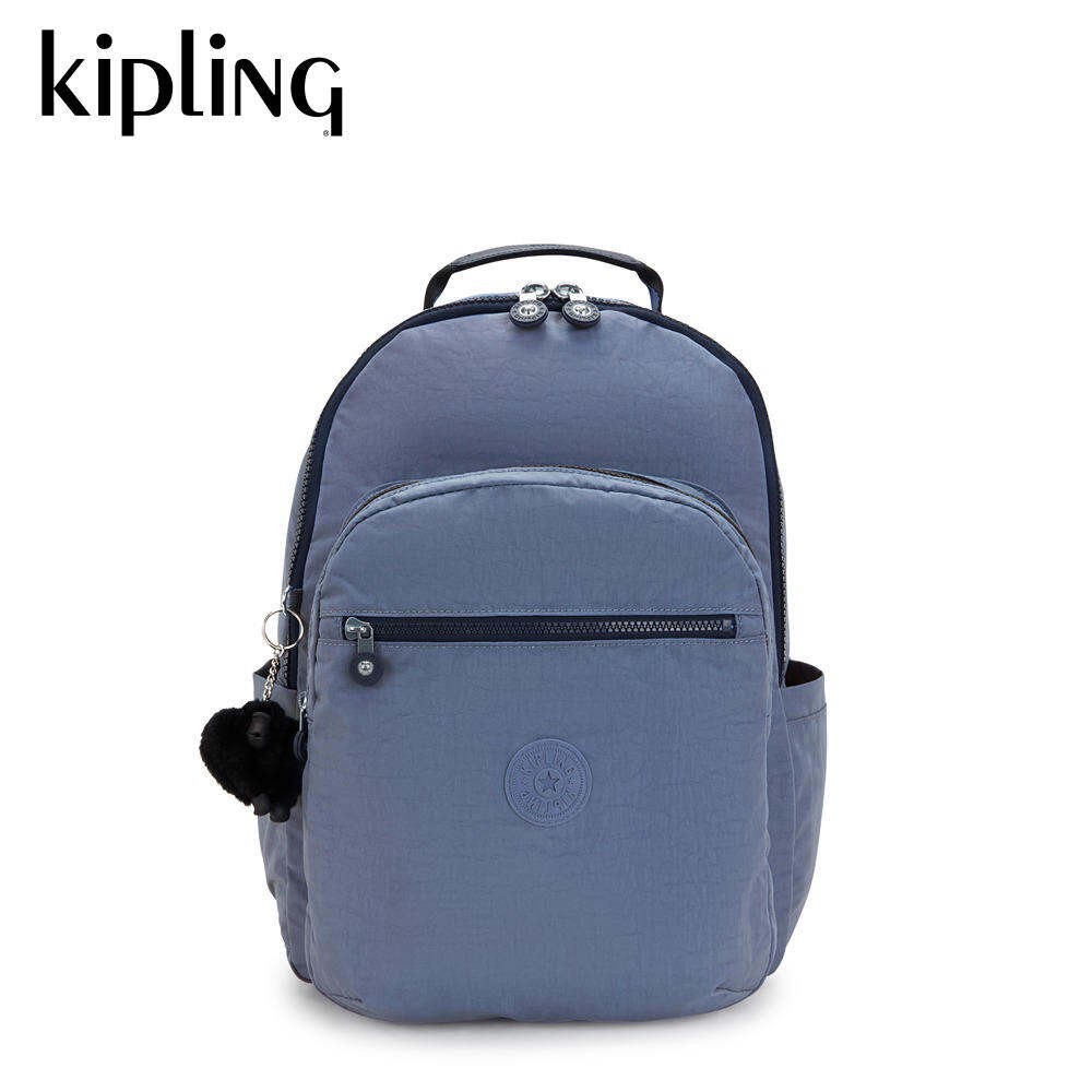 Kipling Seoul Backpacks Blue Lover | Shopee Malaysia