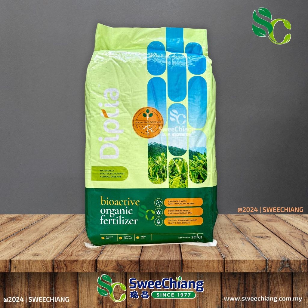 Diptia Bioactive Organic Fertilizer 20kg (Black Soldier Flies Insect ...