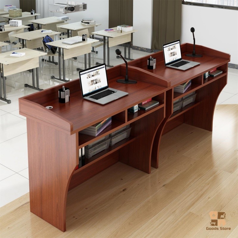 Meja Ucapan Rostrum Speaker Podium Stage Stand Reception Lecture Hall ...