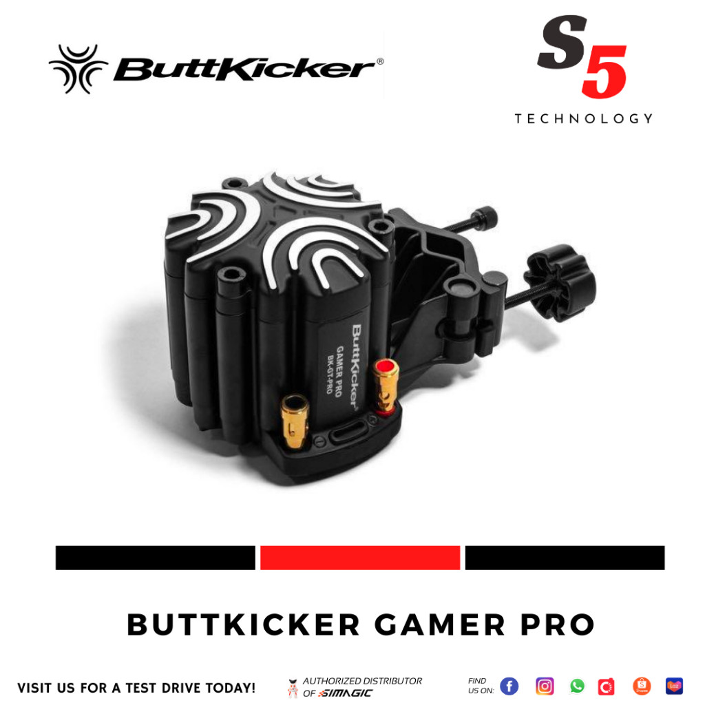 Buttkicker Gamer Pro/Buttkicker触觉/sim赛车触觉振动/沉浸式sim赛车模拟器// haptics ...
