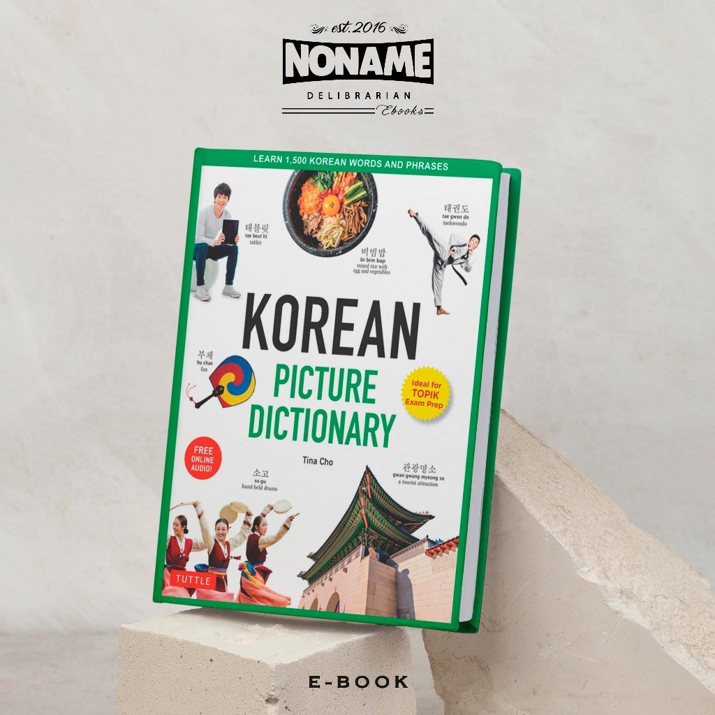 Korean Picture Dictionary by Tina Cho | Education | Shopee Malaysia