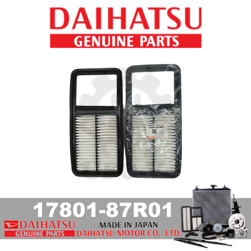 17801-87R01 Air Filter for Perodua Axia D87A 1KR-DE2 1.0 2014-2016 ...