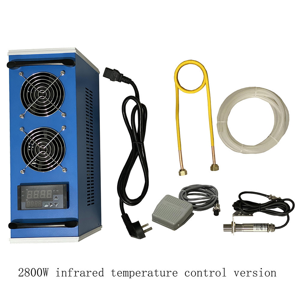 NEW 2800W ZVS Induction Heater Induction Heating Machine Metal Smelting Furnace Metal Quenching ...