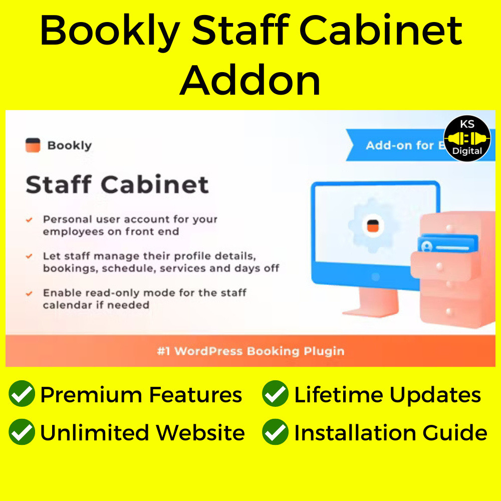 [Latest] Bookly Staff Cabinet Addon WordPress Plugin (Free Updates ...