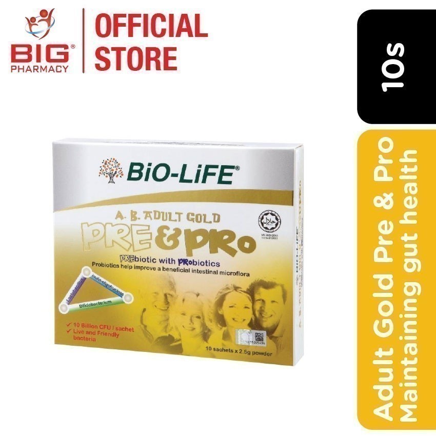 Biolife Ab Adult Gold Pre&Pro 10s | Shopee Malaysia