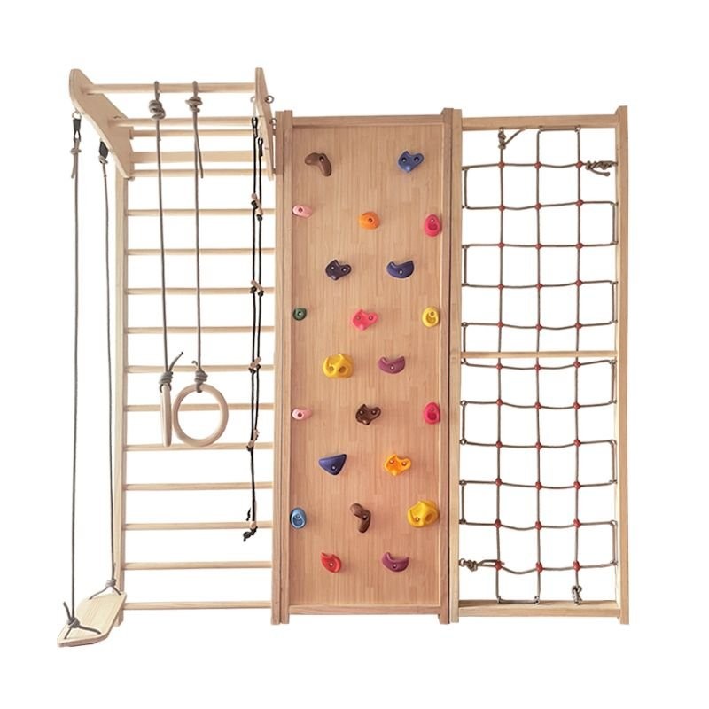 Indoor Climbing Wall Children's Exercise Training Sensory System ...