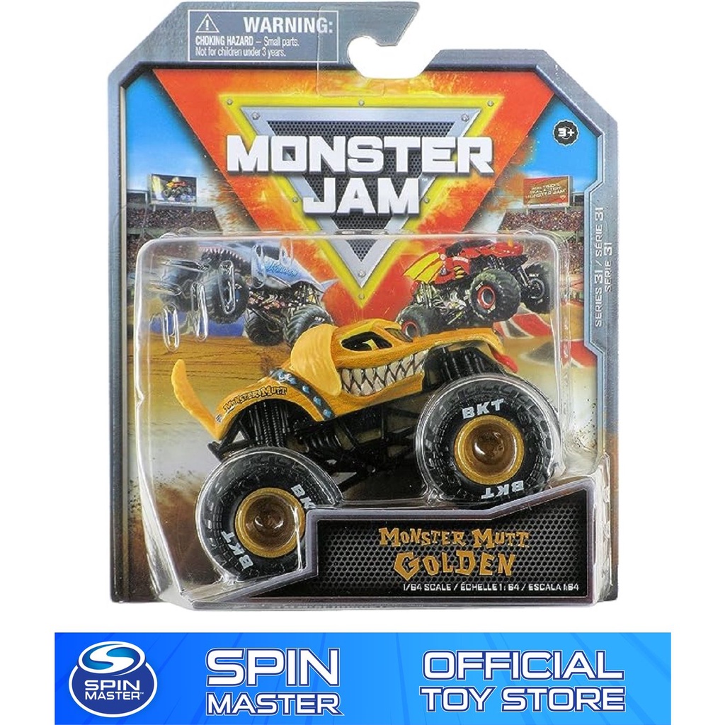 [Original] Monster Jam 1:64 Diecast Truck Series 31 Ruff Crowd Monster ...