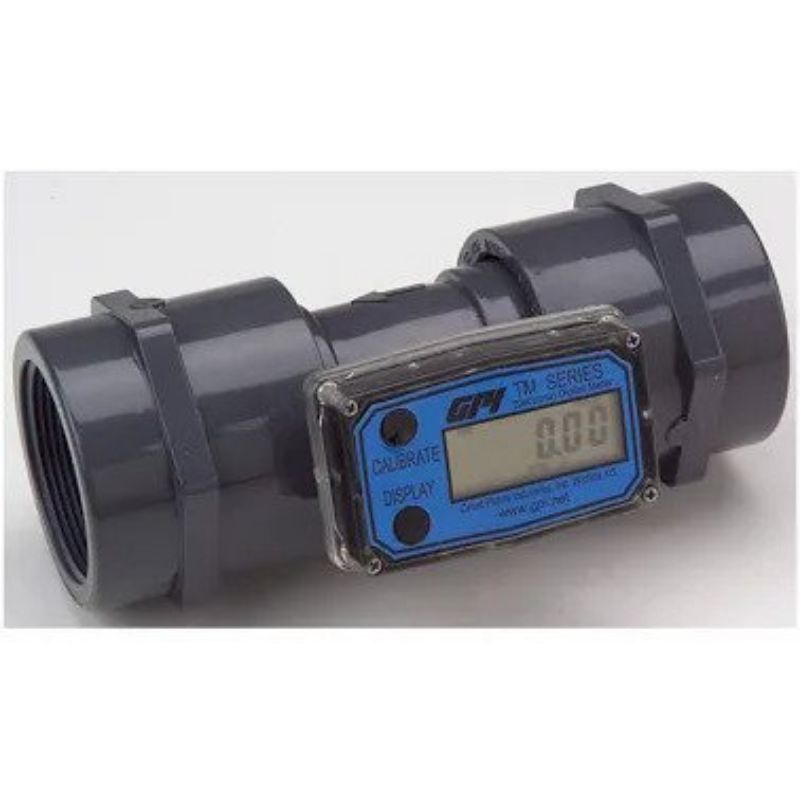 Water Meter PVC Turbine Flowmeter 2" Female NPT | Shopee Malaysia