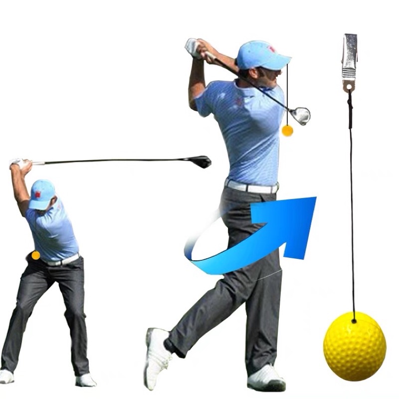 🇲🇾 Stable Golf Head Trainer - Keep Your Head Still Training Aid (Yellow ...