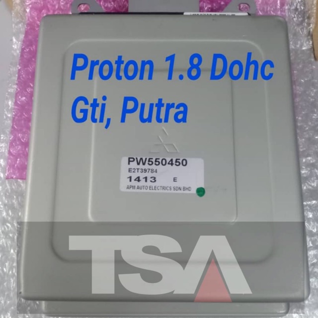 ECU Proton 1.8 DOHC Satria GTI & Wira 1.8 DOHC - PW550450 E2T39784 APM ...
