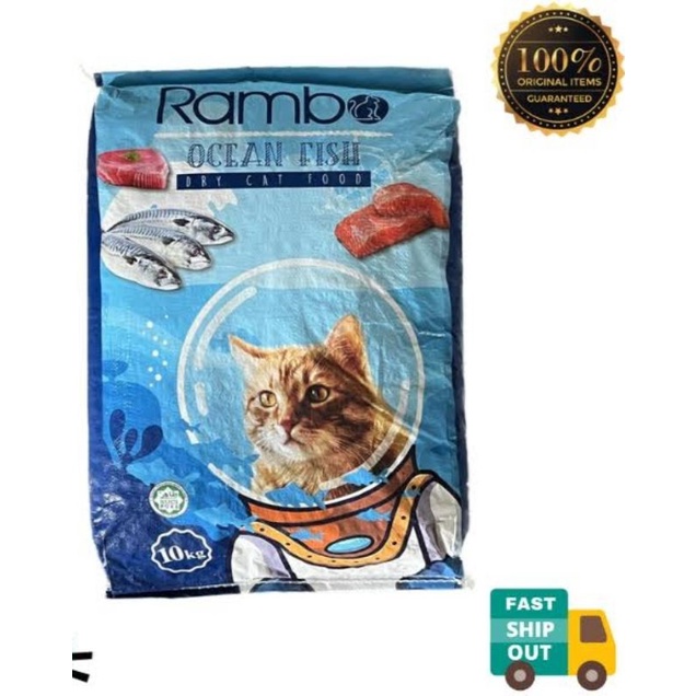 Rambo Cat Food 10 KG | Shopee Malaysia