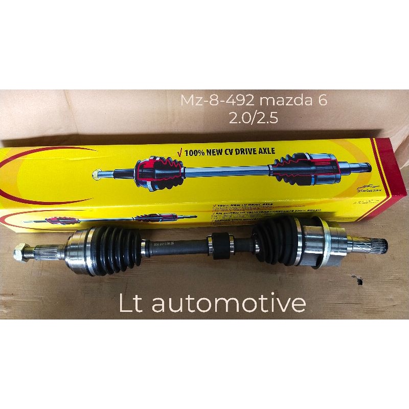 MZ-8-492 Mazda 6 gh1/gh2 2.0/2.5 (LH/SHORT) drive shaft assembly (HERI ...