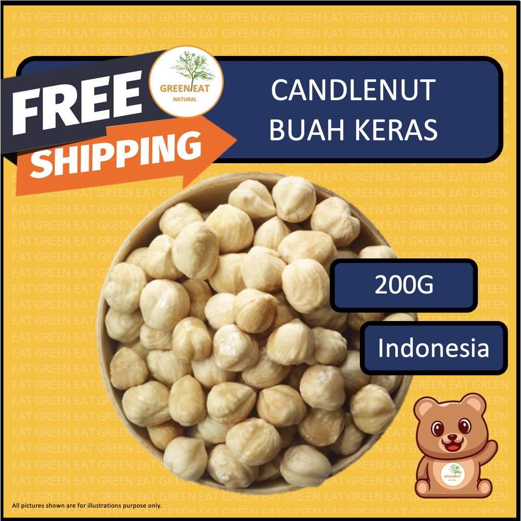 Buah Keras Rempah / Candlenut 石古仔 200g | Shopee Malaysia