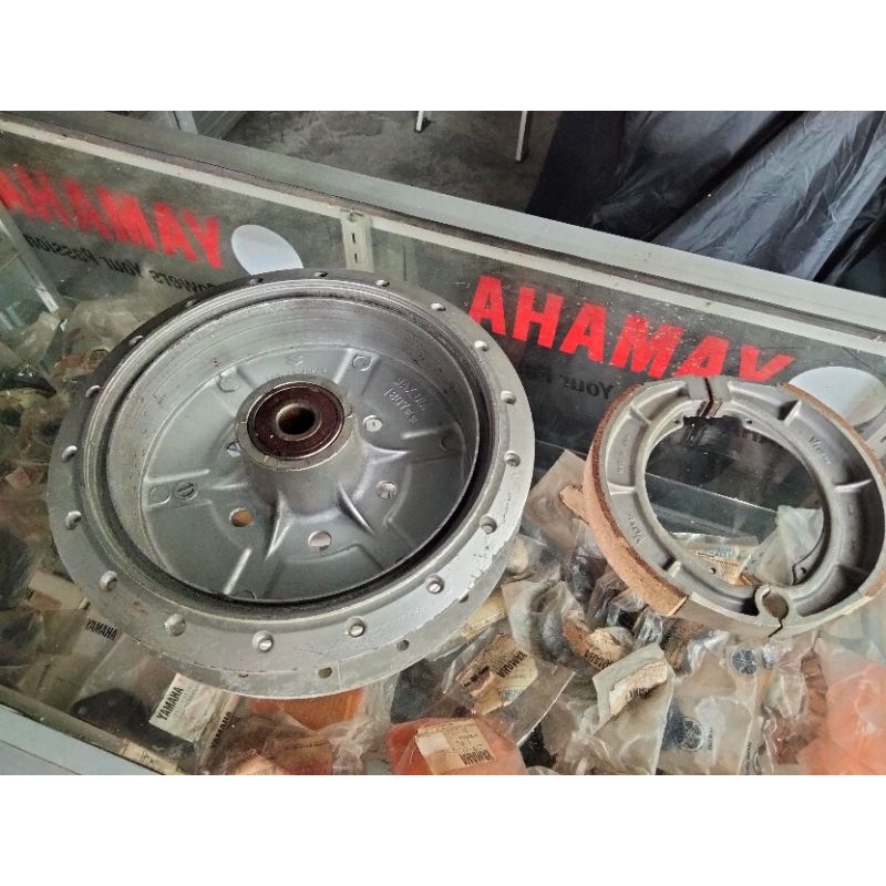 SUZUKI GT250 GT550 GS400X GT500 GT380 GS450 GS550E REAR BACK WHEEL HUB ...