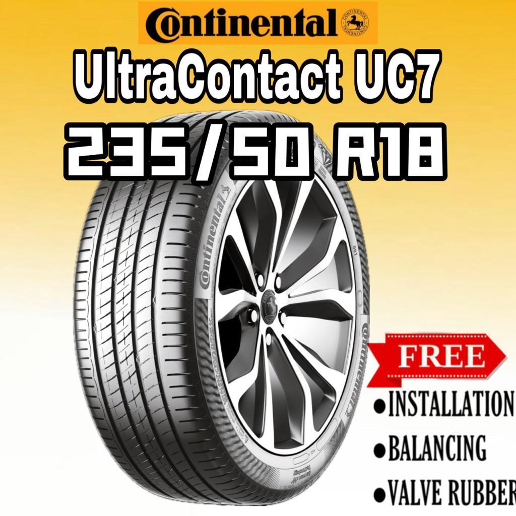 [Installation] Continental 235/50-18 ULTRA CONTACT UC7 (Year 2023) | Shopee Malaysia