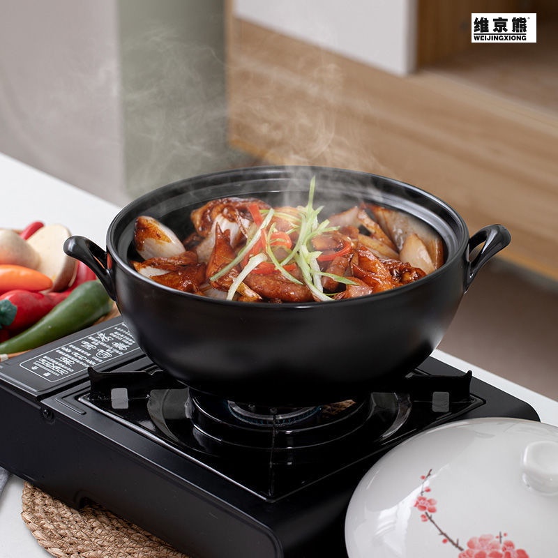 HY& Casserole Household Saucepan Gas Soup POY Open Fire Gas Stove Rice ...