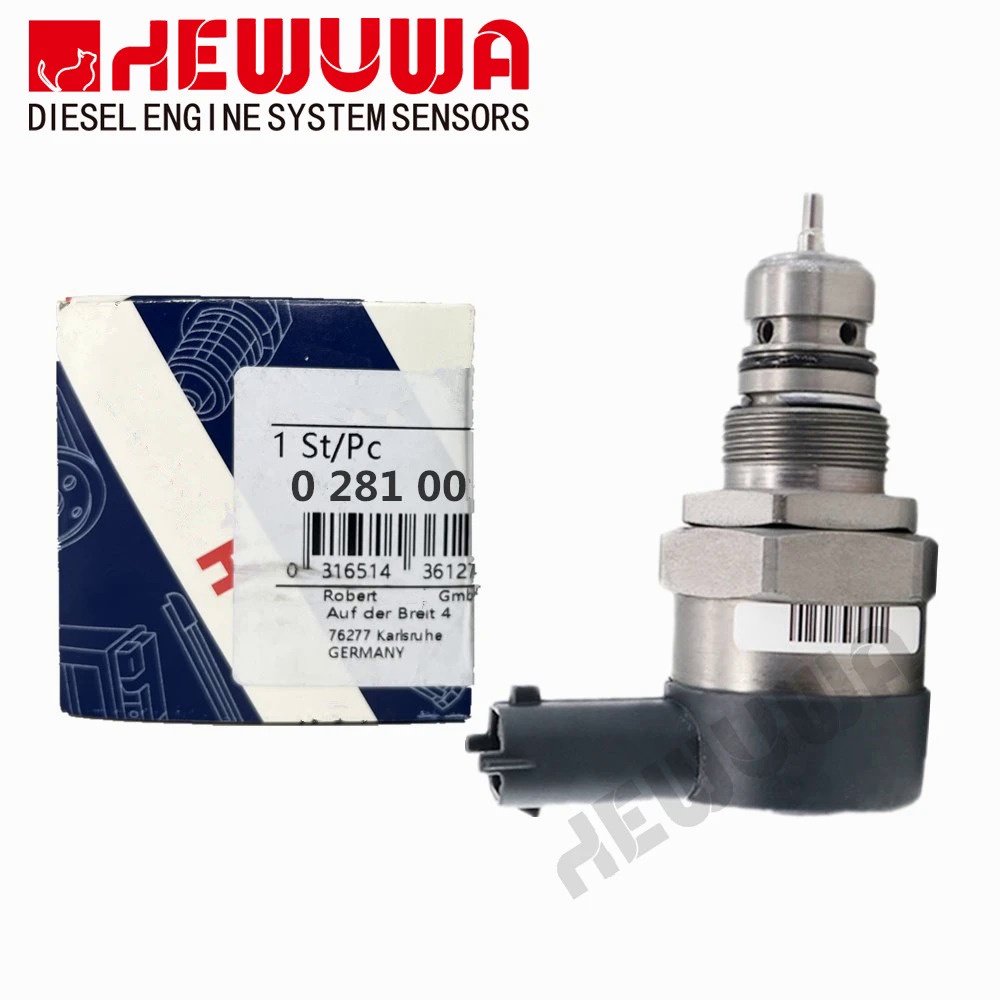 0281006198 COMMON RAIL FUEL PRESSURE REGULATOR PRESSURE RELIEF VALVE ...