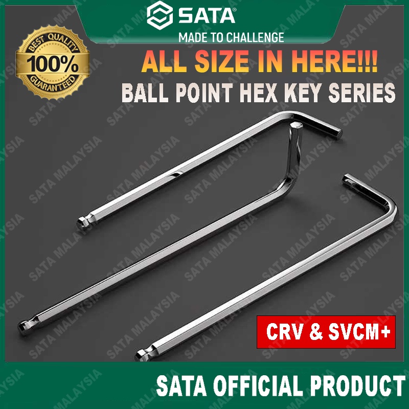 SATA Ball Point Hex Key Extra Long Series SATA Hex Key/ Allen Key/ Ball ...