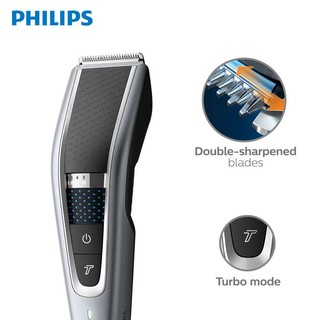 Philips 5000 Series Washable Hairclipper with Accessories and Pouch ...
