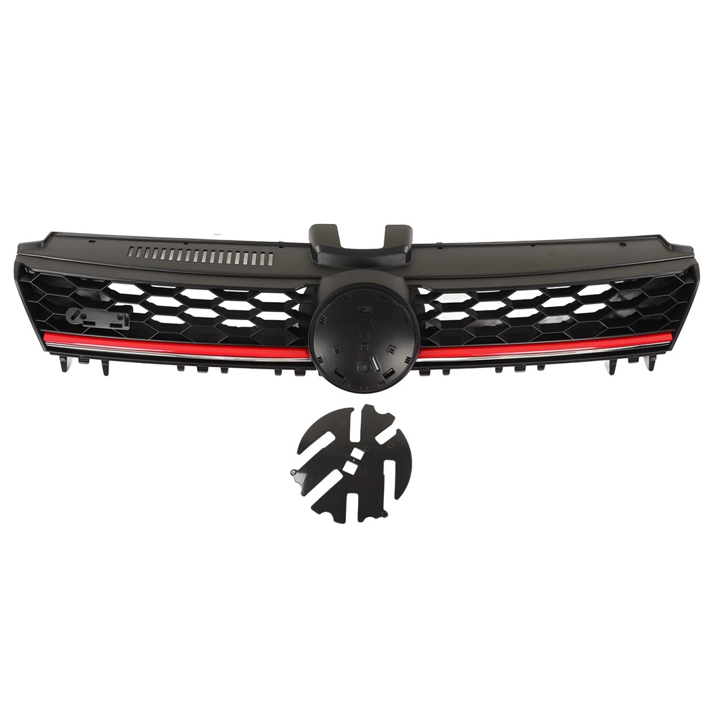 Front Center Radiator Grill 5G0853651 Black Bumper Upper Grille Good ...