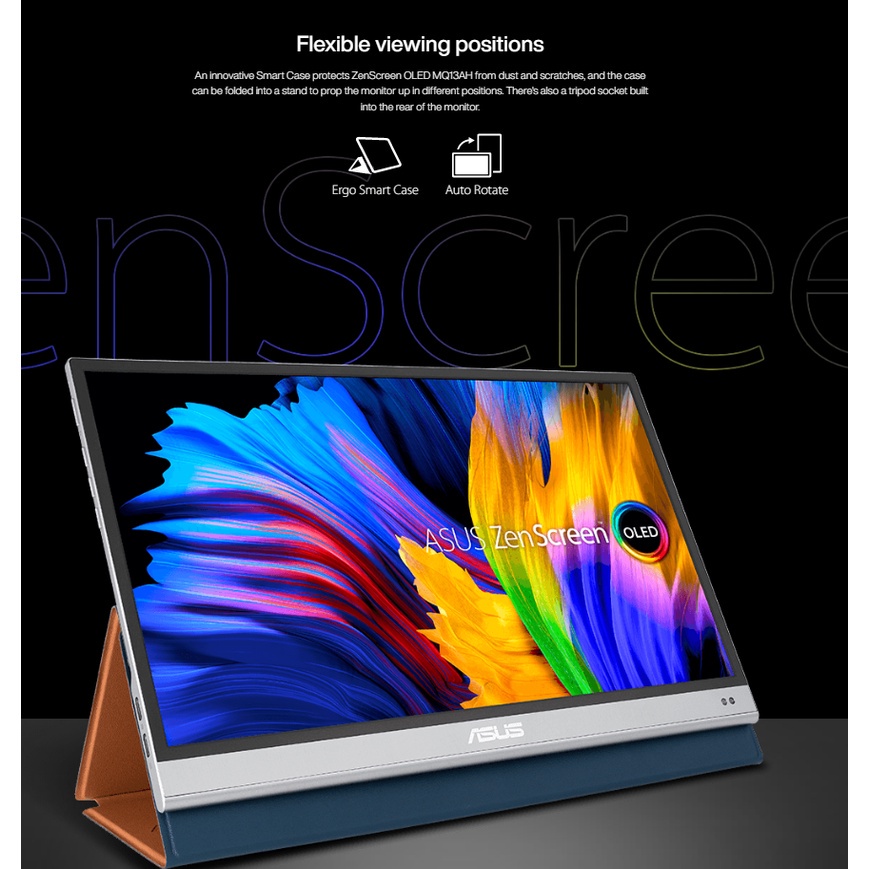 ASUS 13.3 Inch ZenScreen OLED MQ13AH Full HD , Blue Light Filter, Mini ...