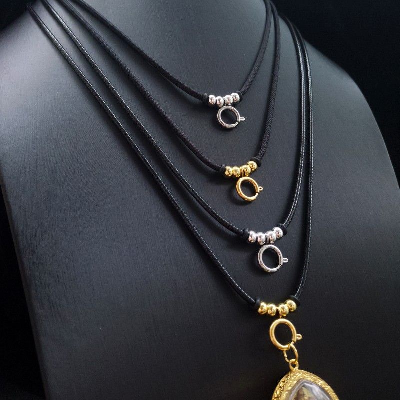 Original Thai Buddha Brand Chain Tangka Pendant Rope Tibetan Titanium ...