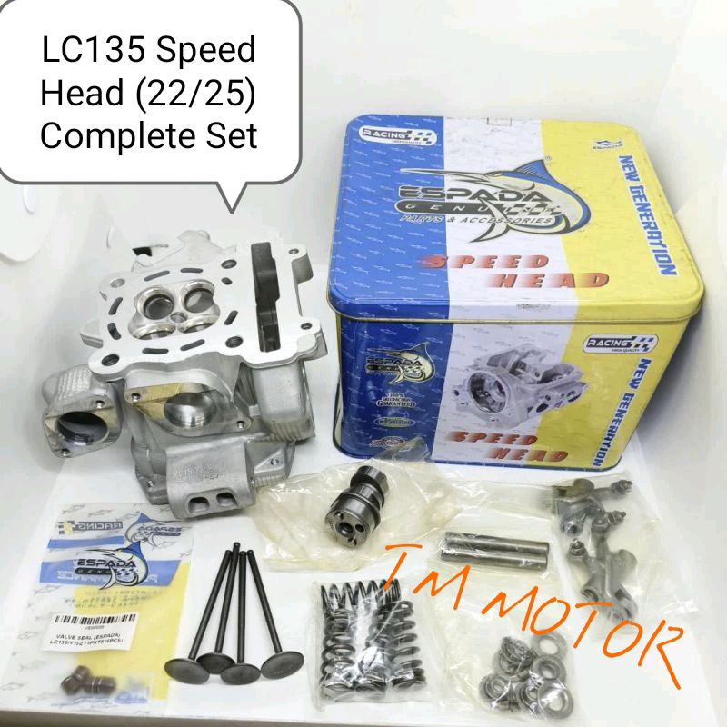 💥OFFER, Clear Stock💥 ESPADA SPEED HEAD Complete LC135, (19/22) (22/25 ...