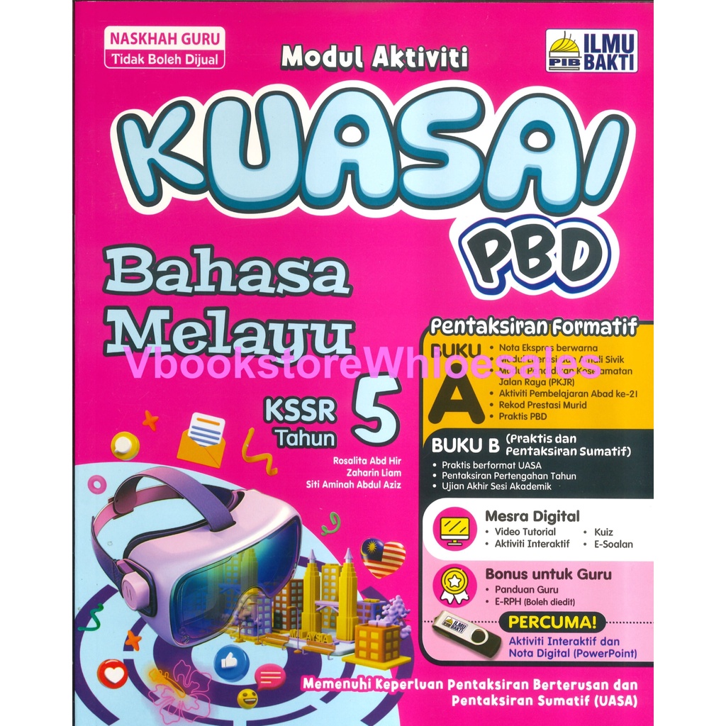 ILMU BAKTI MODUL AKTIVITI KUASAI PBD BAHASA MELAYU TAHUN 5 EDISI GURU KSSR SEMAKAN | Shopee Malaysia