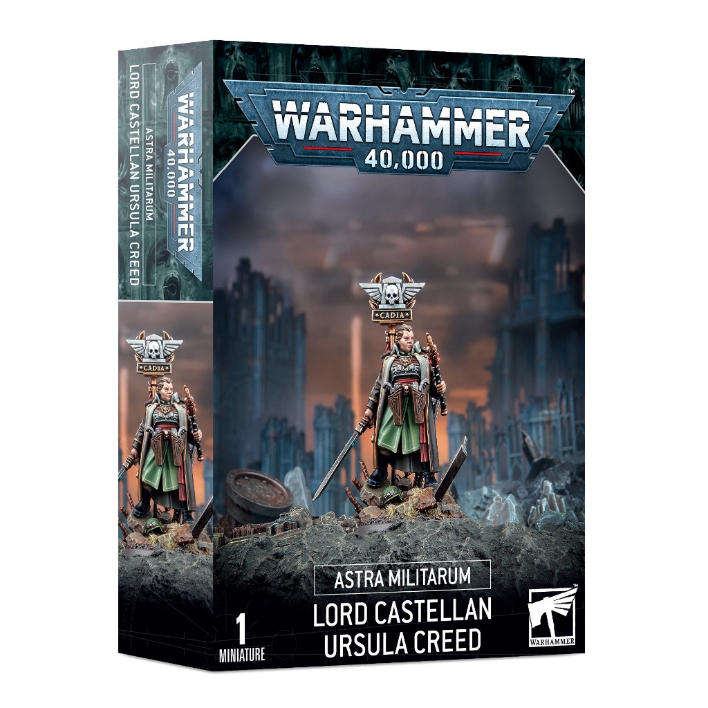 Warhammer 40K Astra Militarum Lord Castellan Ursula Creed | Shopee Malaysia