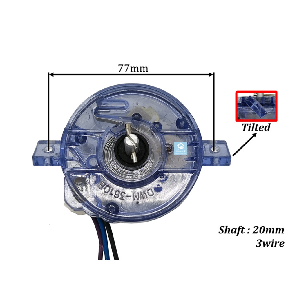 DAEWOO WASHING MACHINE WASH TIMER 3 WIRE SHAFT 20MM | Shopee Malaysia