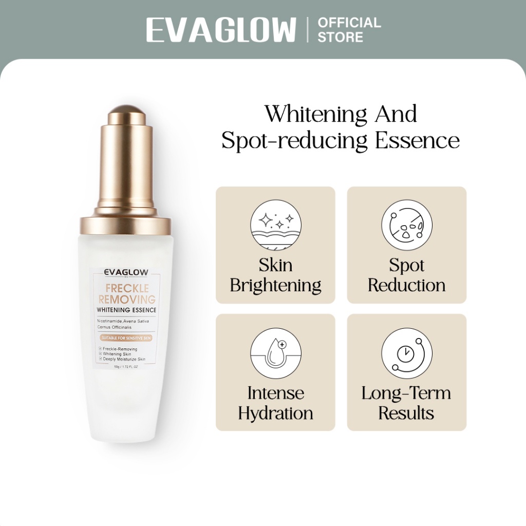Evaglow Whitening and Spot-reducing Essence 50 ml | Skin Brightening ...