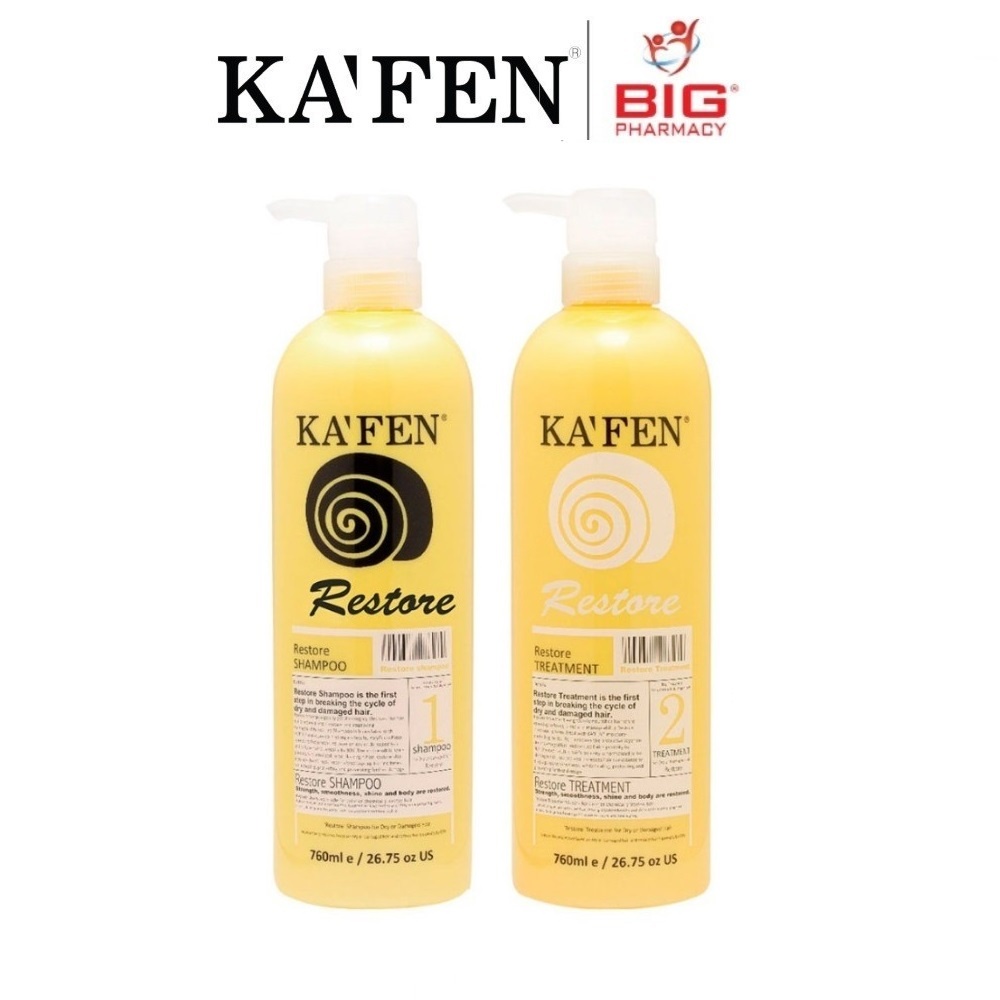 Kafen Restore Shampoo/conditioner 760ml | Shopee Malaysia