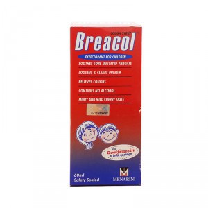 Breacol Cough Syrup for Children (60ml) | Shopee Malaysia