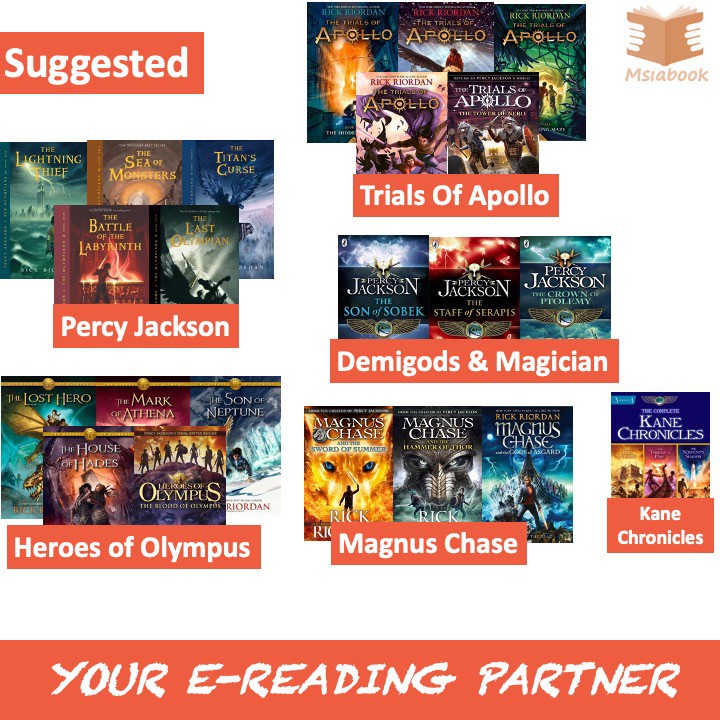 Ebook Bundle/Book/Buku: Rick Riordan Book Series Percy Jackson / The ...