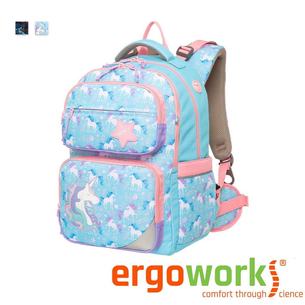 IMPACT Ergo-Comfort School Bag Spinal Support Ergonomic Backpack, IM ...