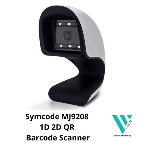 Symcode MJ9208 1D 2D QR Barcode Imager Vertical Presentation Scanner ...