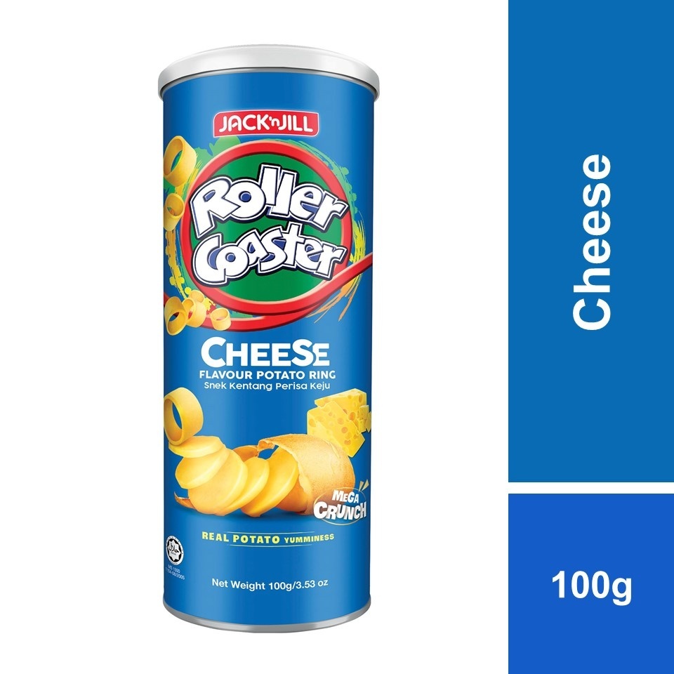 Jack 'n Jill Roller Coaster Cheese Canister 100g | Shopee Malaysia