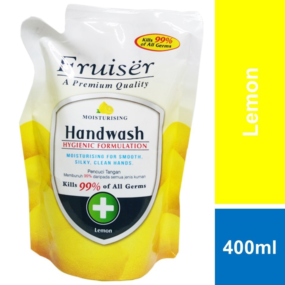 Fruiser Handwash Refill Lemon 400ml | Shopee Malaysia